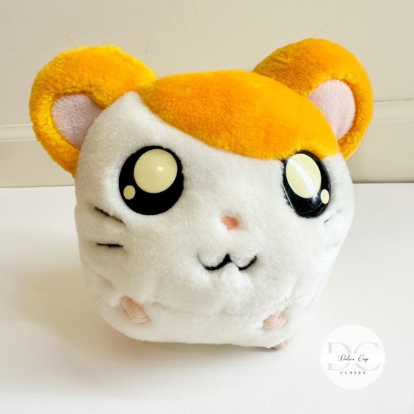 Toys | Vintage Hamtaro Hamham Plush 8 Orange White Hamster Toy Epoch ...